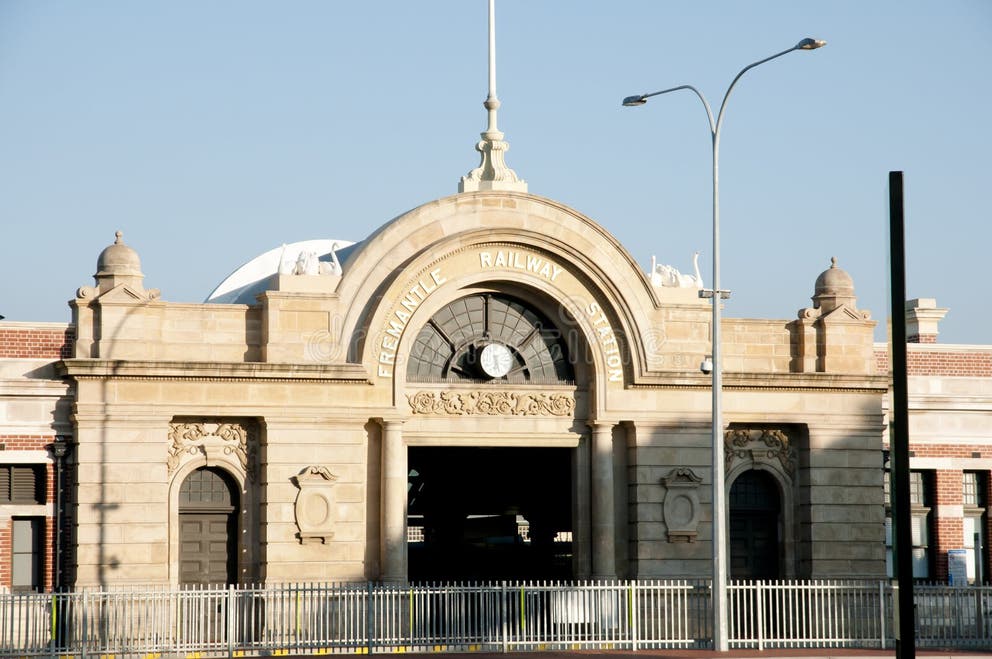 Fremantle Railway Station - Australia Editorial Photo - Image of ...
