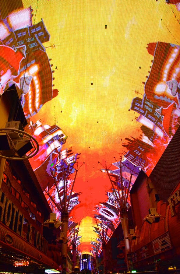 Fremont 8 editorial image. Image of abstract, lights - 31425645