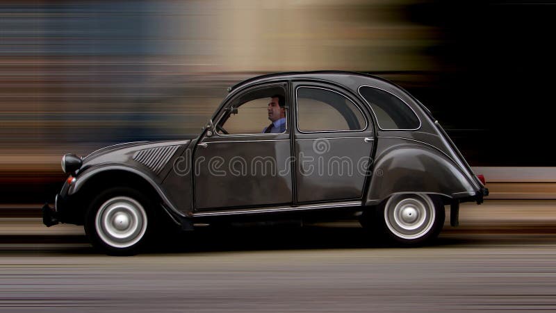 French 2CV car stock image. Image of french, oldies, automobile - 4005519