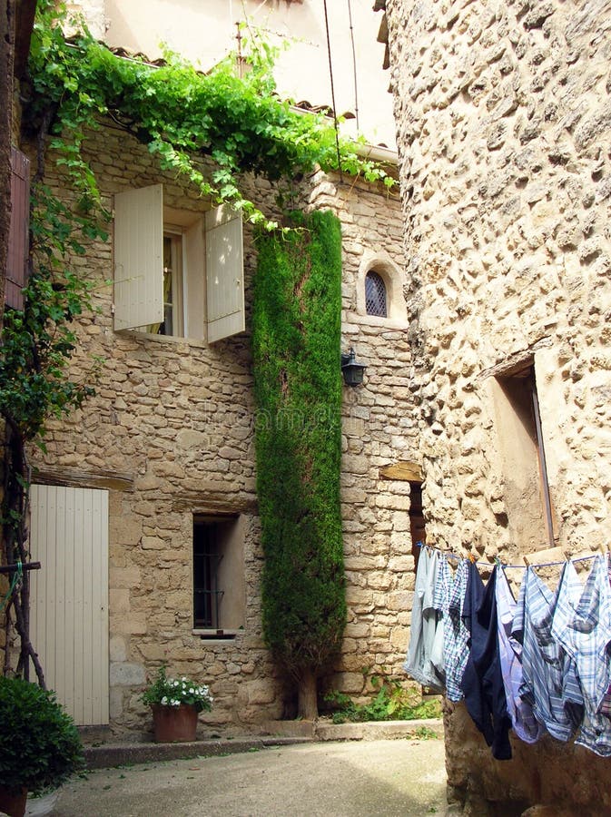 French alley stock image. Image of europe, alley, ancient - 5787695