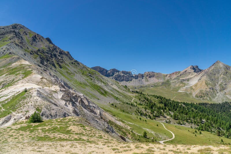 French Alpes stock photo. Image of green, hiking, plateau - 100419250