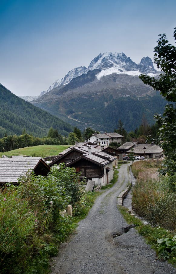 Alpine village stock image. Image of view, travel, office - 27183229