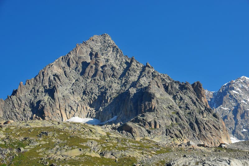 French Alps - Mont Blanc Massif III Stock Photo - Image of high ...