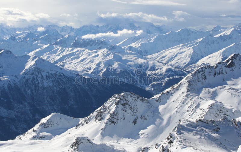 French alps stock image. Image of fresh, frozen, high - 3657673