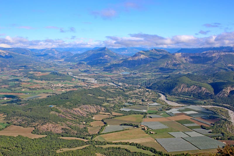 French Alps from the Chabre Stock Photo - Image of trees, cliff: 131224412