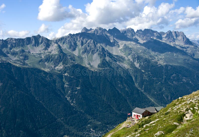 French Alps - Mont Blanc Massif III Stock Photo - Image of high ...