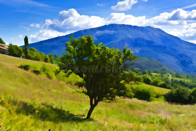 French Alps stock image. Image of country, pastoral - 101161737