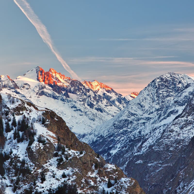 French Alps stock photo. Image of alpine, rocky, height - 27812436