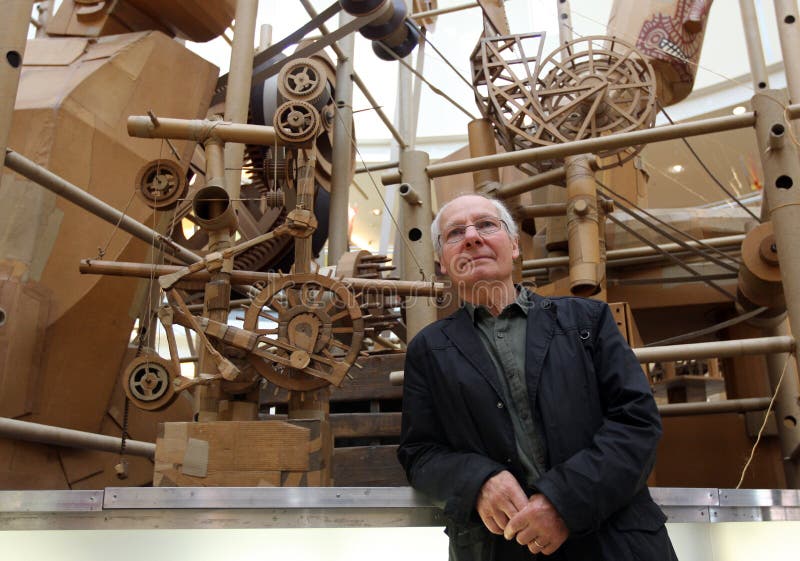 French Artist Bernard Lagneau Editorial Stock Image - Image of vankovka ...