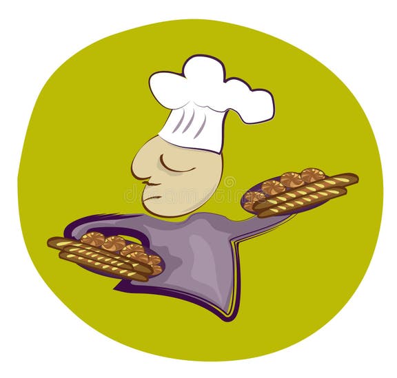 French Baker Cartoon Illustration Stock Illustrations – 3,212 French ...