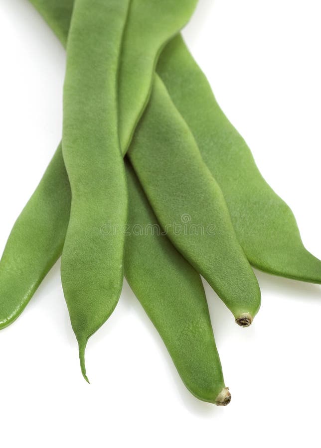 French Bean Called Coco Plat, Phaseolus Vulgaris, Vegetable Against ...