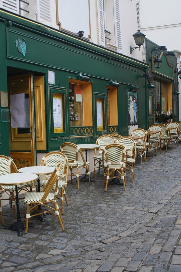 French Bistrot stock photo. Image of board, dinner, outline - 13691936