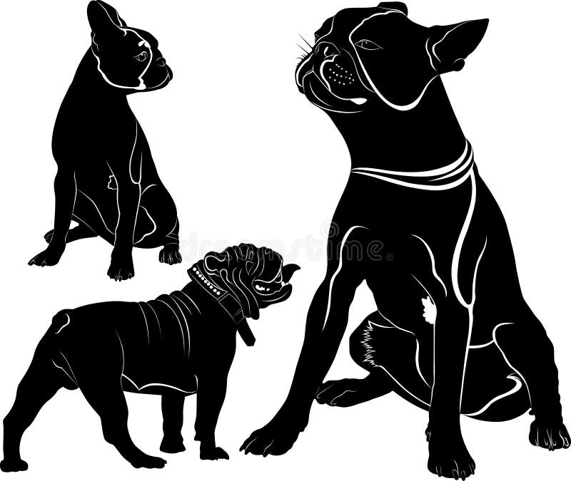 Bulldog Side Stock Illustrations – 1,297 Bulldog Side Stock ...