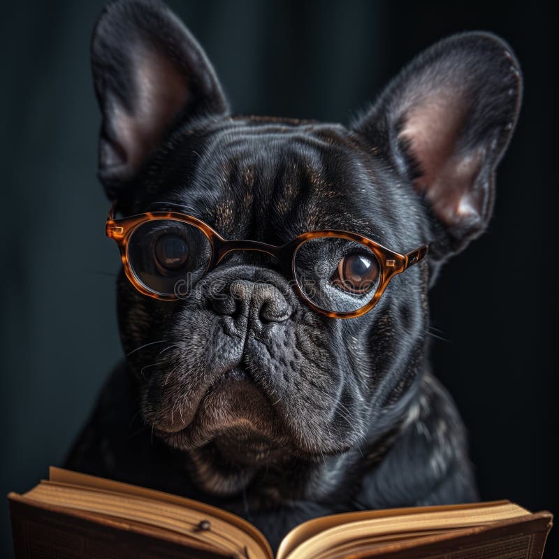 Bulldog Reading Stock Illustrations – 188 Bulldog Reading Stock ...