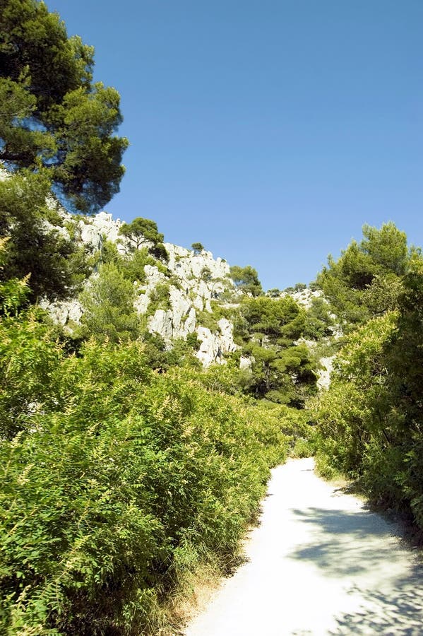 The French Calanques stock photo. Image of azure, reserve - 15973462