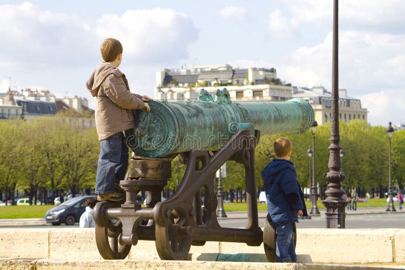 French cannon stock photo. Image of carriage, antique - 64973554