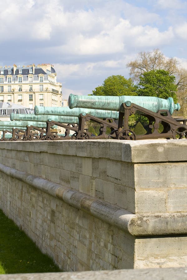 French cannon stock photo. Image of clash, ancient, bombard - 64974188