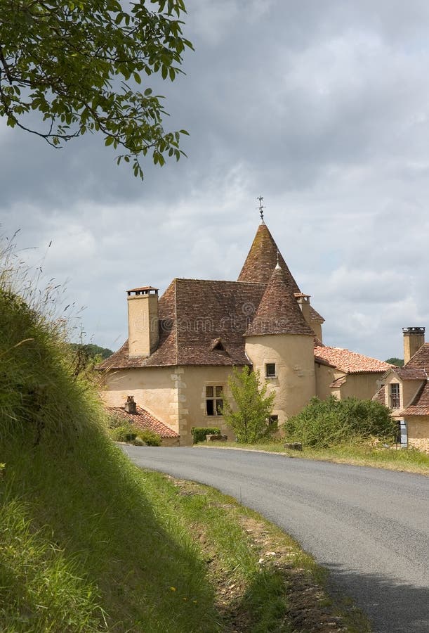 French Castle cottage stock photo. Image of home, turret - 10357190