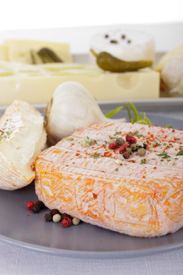 French cheese stock image. Image of diet, garlic, appetizer - 25145271