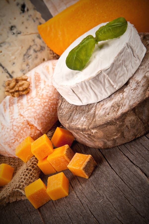 French cheeses stock photo. Image of healthy, gourmet - 28381874