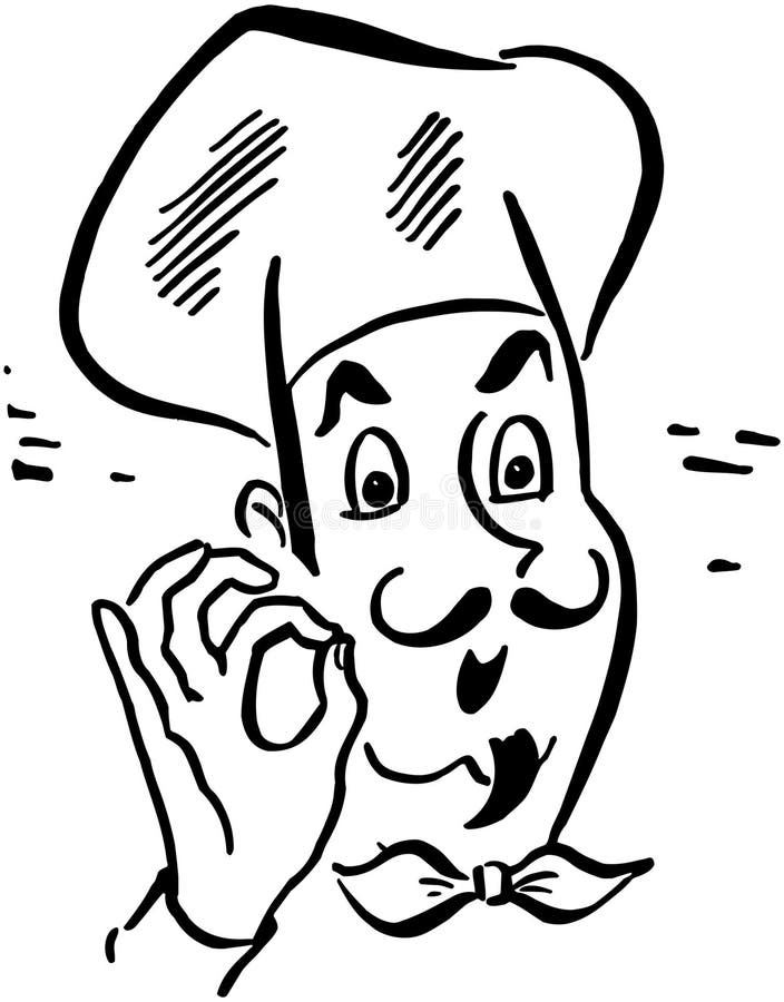 French Chef stock vector. Illustration of funny, bakers - 42097477