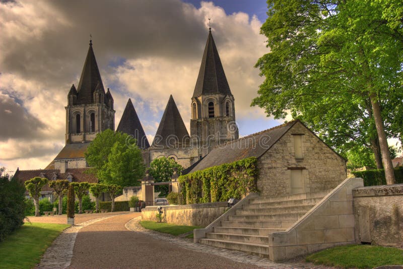 French church stock image. Image of loophole, roof, french - 10760641
