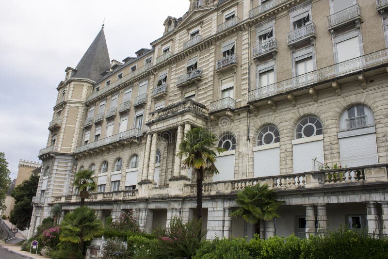 The French city of Pau stock image. Image of pyrenees - 95628299