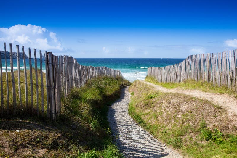 French coast stock photo. Image of view, sunny, cliffs - 20811692