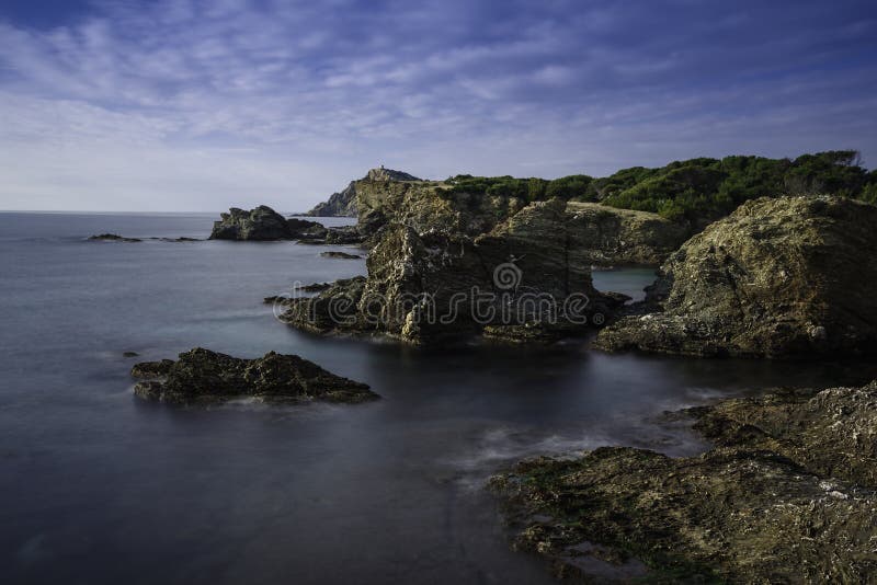 French coast sunrise stock photo. Image of sunrise, view - 20966574