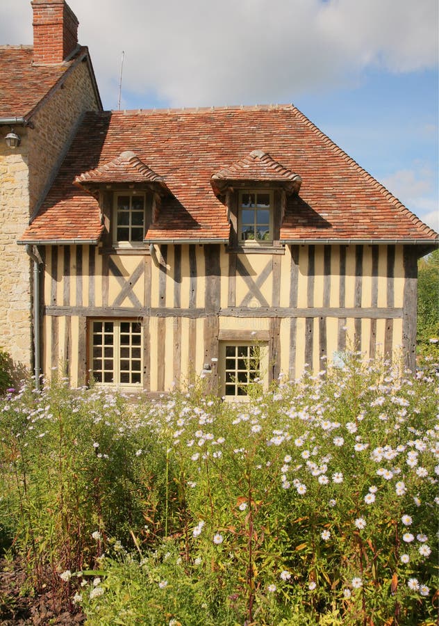 French Colombage House stock photo. Image of property - 16701876