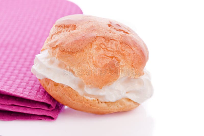 French cream puff stock photo. Image of golden, creampuff - 32723438