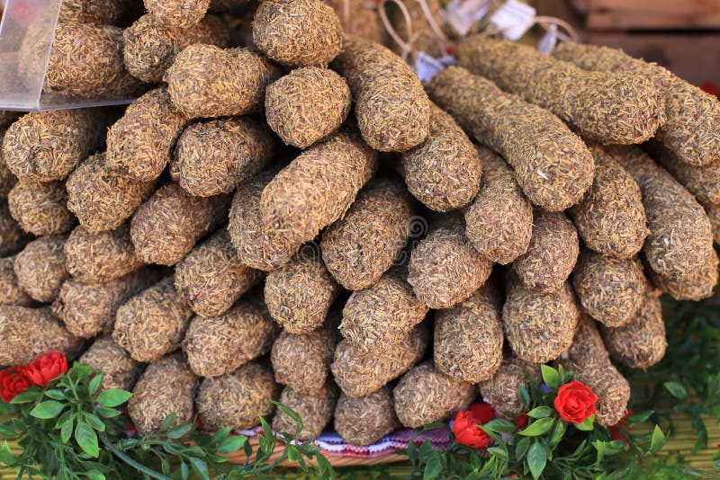 French Cuisine Typical Products in the Markets of Provence Stock Photo ...