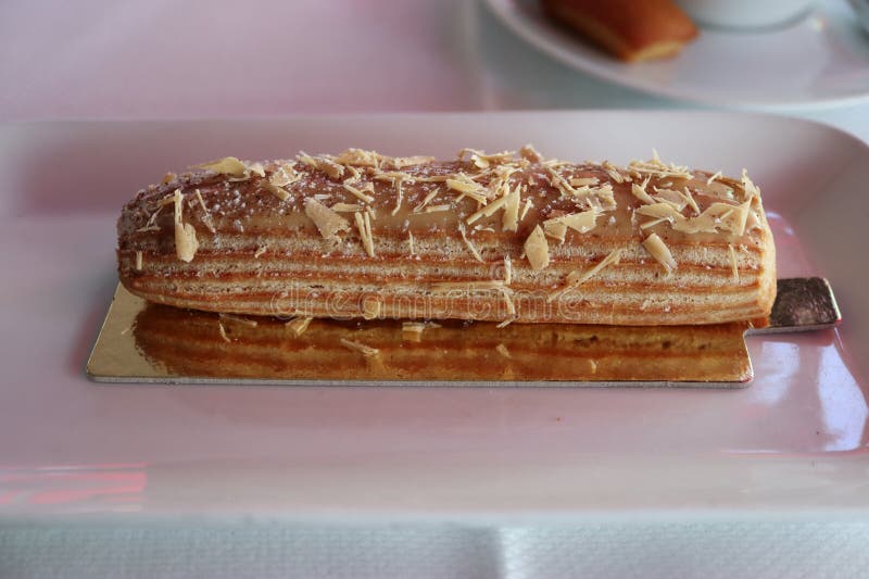 French Dessert: Coffee Eclair in Paris, France Stock Photo - Image of ...