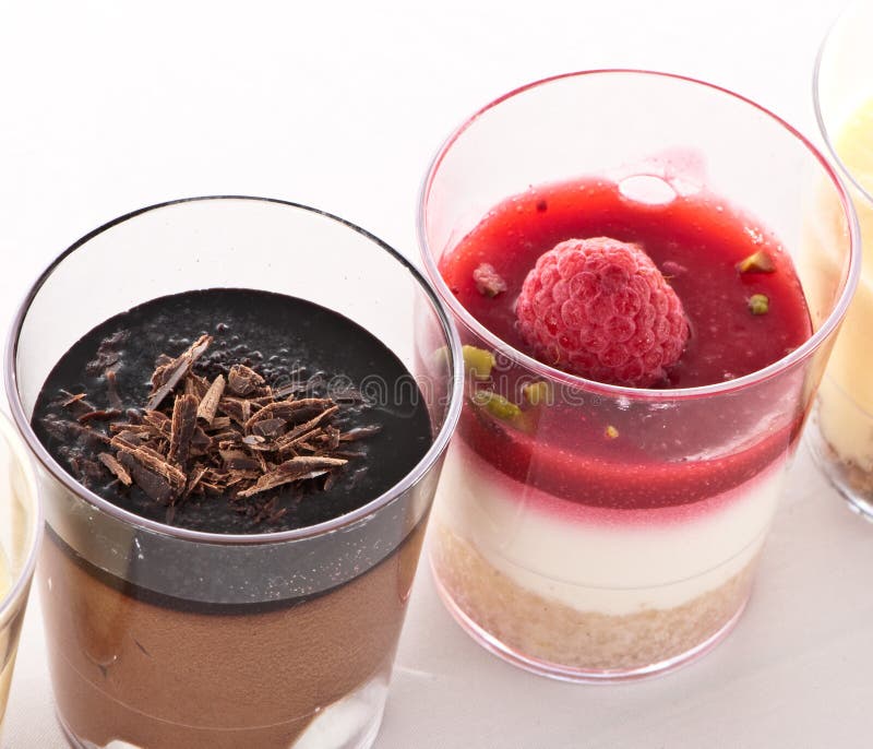 Raspberry French dessert stock image. Image of gastronomy - 8076691