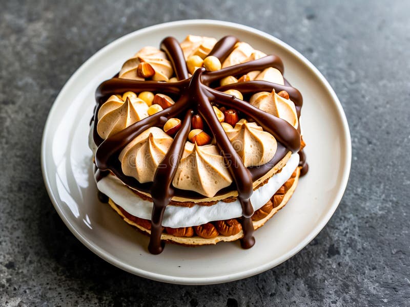 French Dacquoise Stock Illustrations – 6 French Dacquoise Stock ...