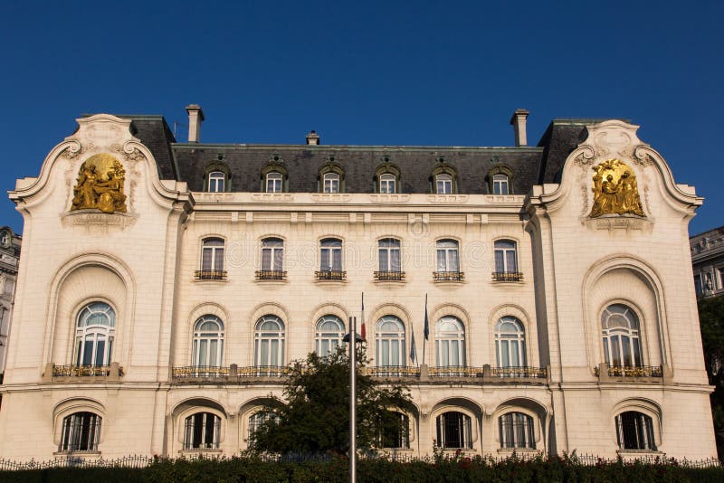 French Embassy in Vienna stock image. Image of france - 60064123