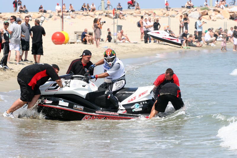 French Enduro Championship of Superjet 2009 Editorial Photo - Image of ...