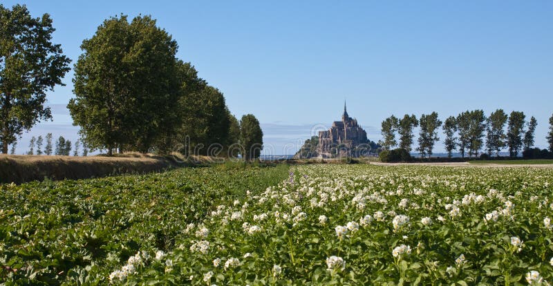 French Fields stock image. Image of monastery, cultivated - 16038301