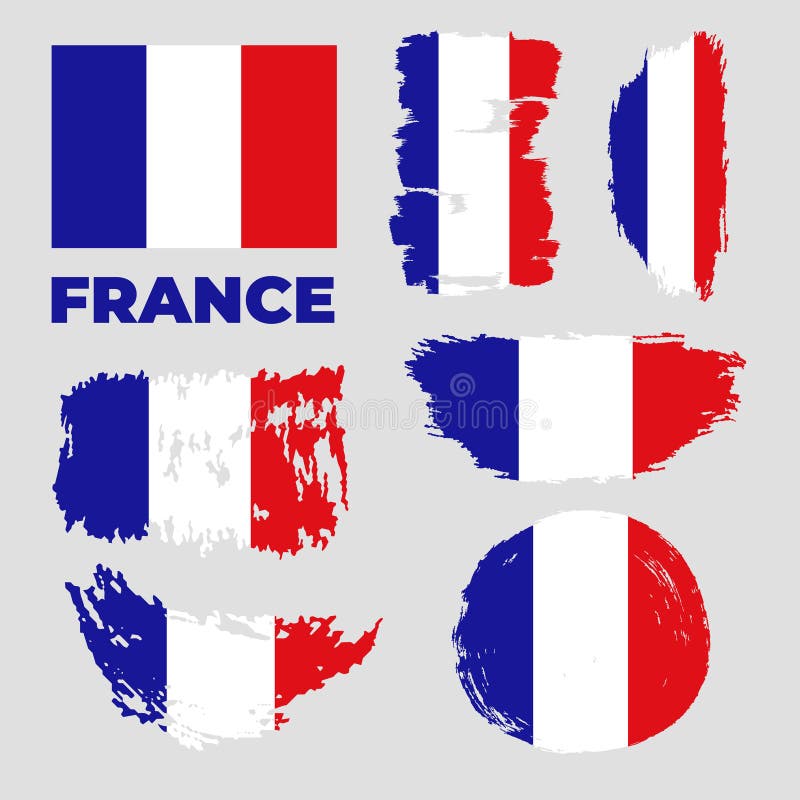 French Flag Backdrop Background Texture. Vector Illustration Stock ...