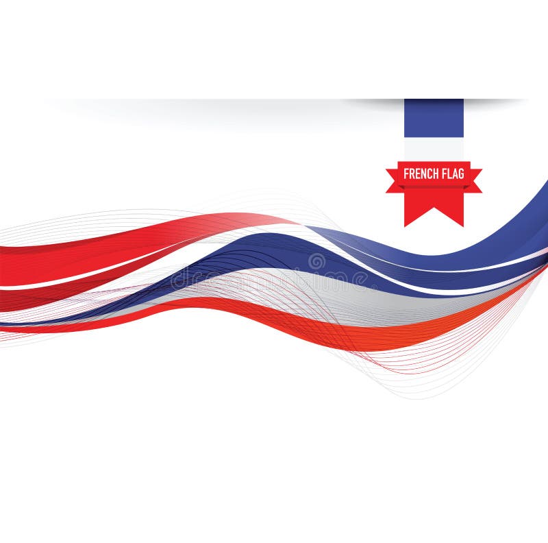 French flag background stock vector. Illustration of background - 90717309
