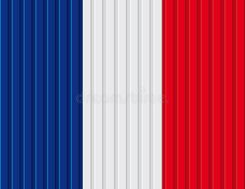 French flag design stock illustration. Illustration of patriotism ...