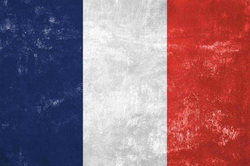 French Flag stock illustration. Illustration of vintage - 87787207