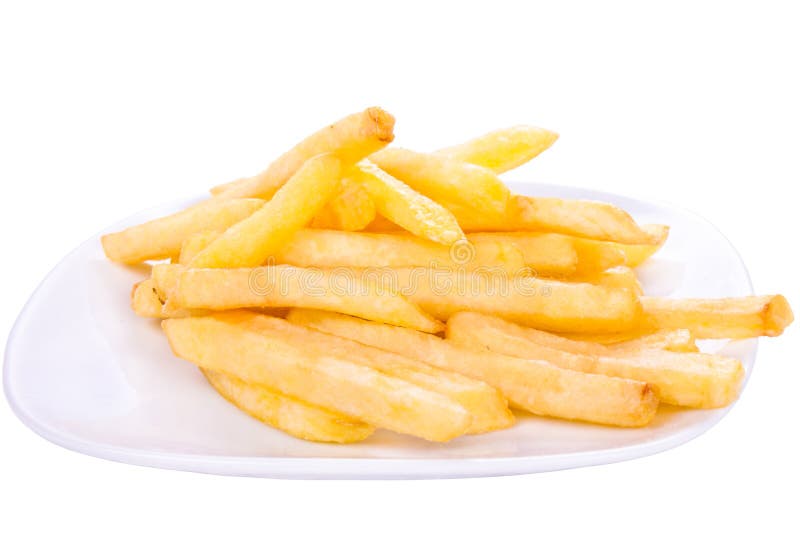 French fried chips stock photo. Image of yellow, fast - 20936118