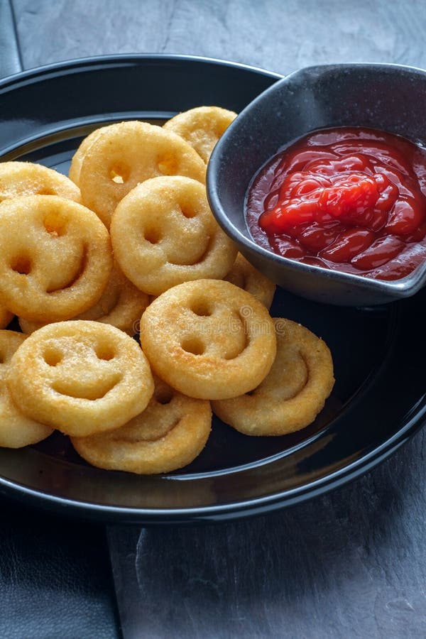 French Fried Potato Smiles stock image. Image of american - 165573157
