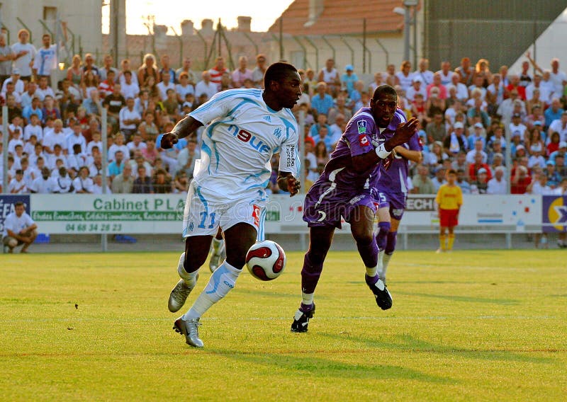 French Friendly Soccer Match OM Vs TFC Editorial Photo - Image of ...