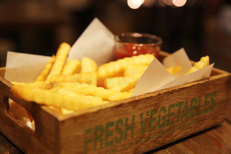 French fries stock photo. Image of fried, fries, cafe - 136996682