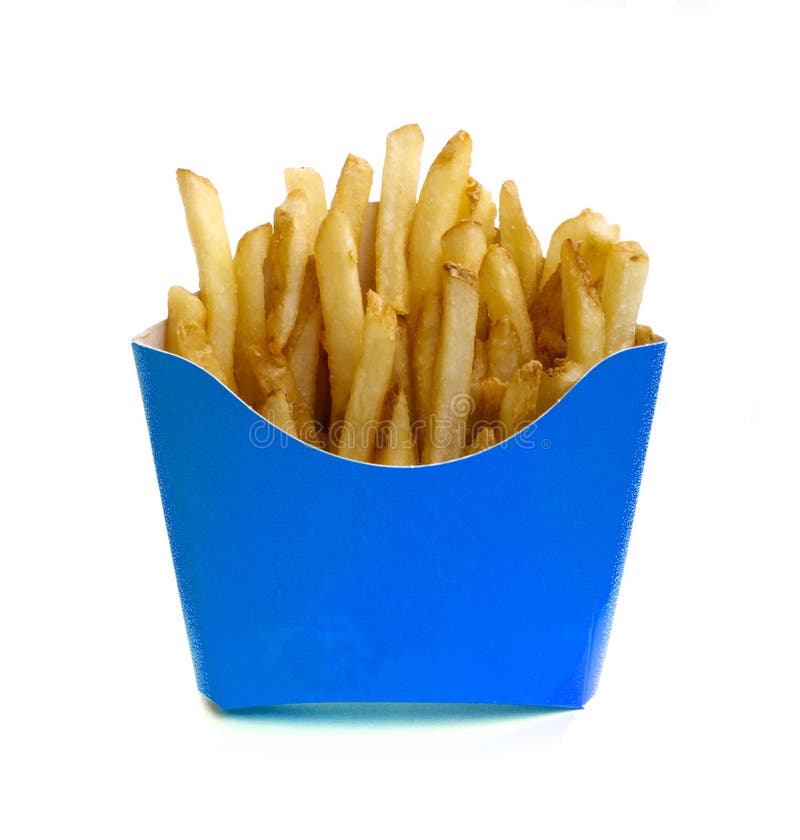 French fries (full shot) stock image. Image of high, restaurant - 4346091