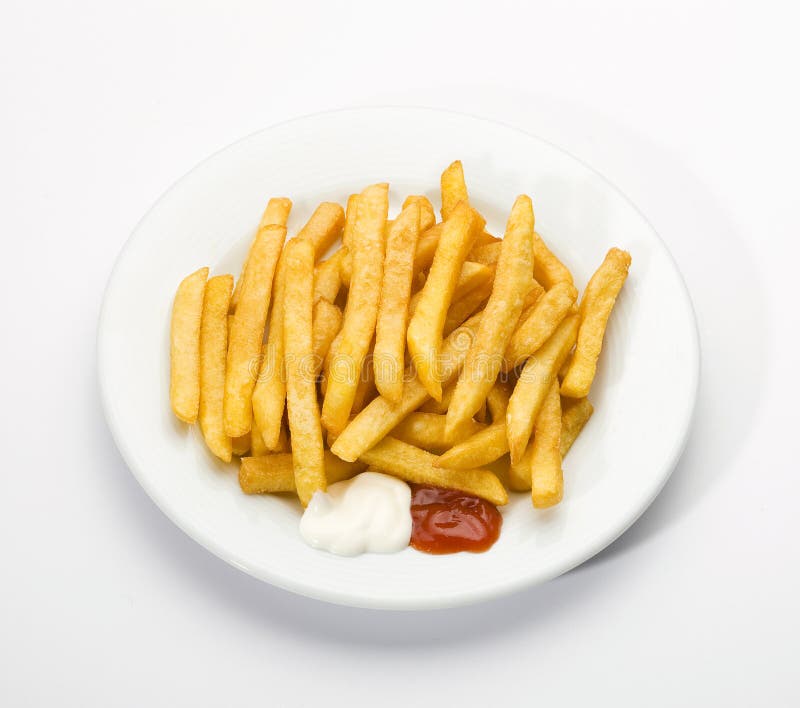 French fries stock image. Image of fatty, gourmet, crunchy - 25802869