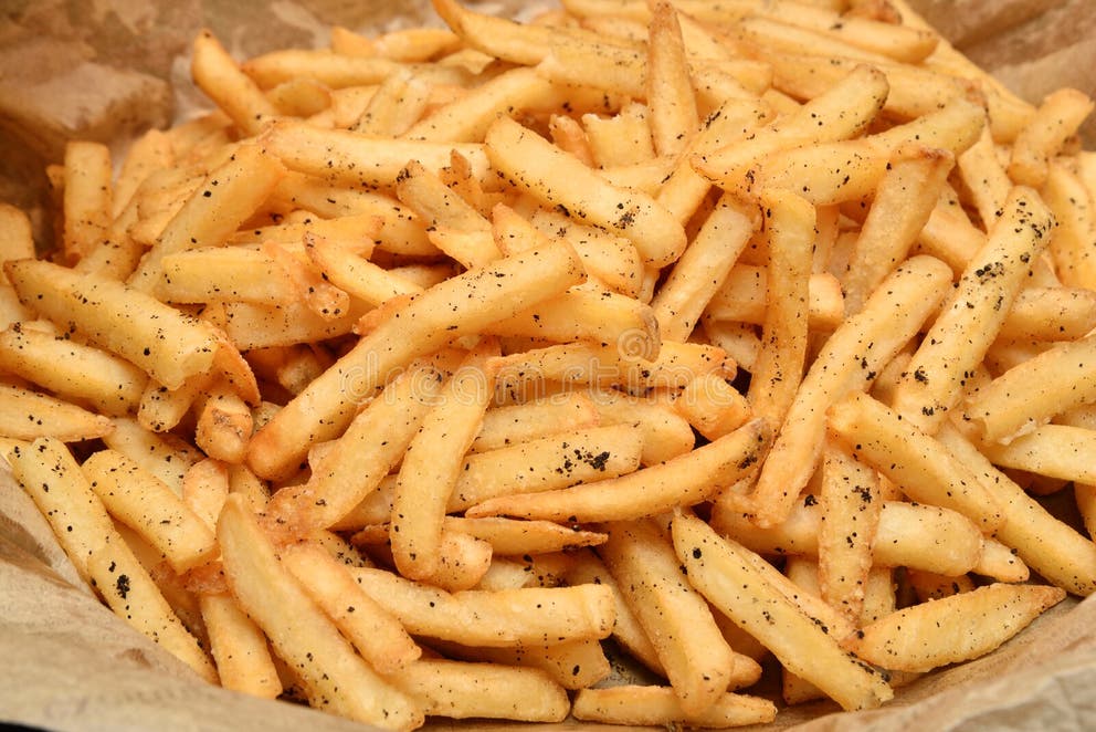 French fries stock photo. Image of salty, snack, closeup - 98084310