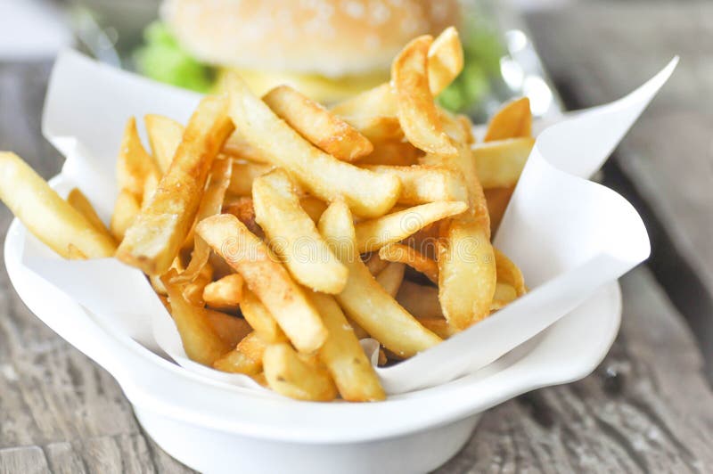 French fries dish stock photo. Image of food, crisps - 69565576